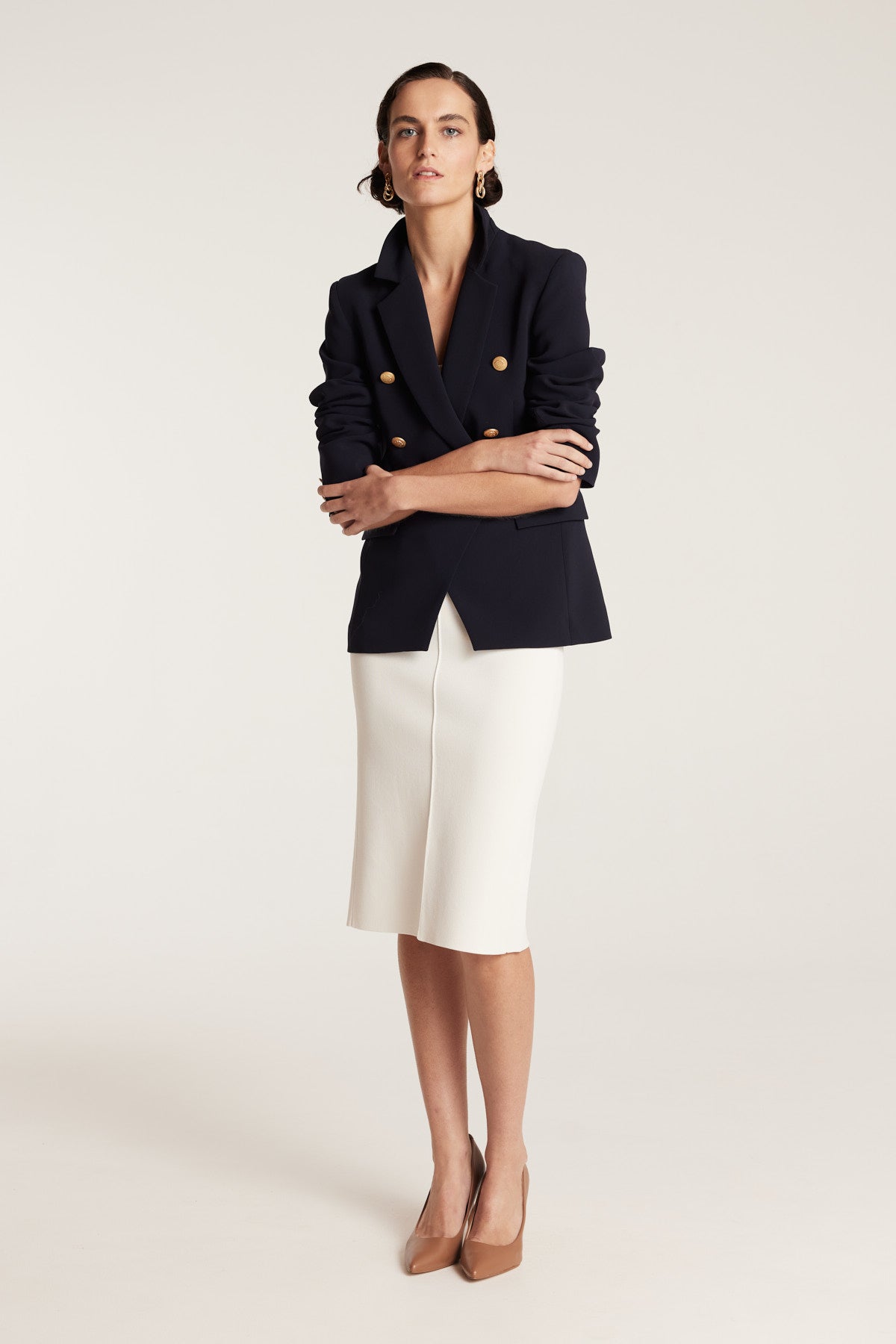Modern Suit Jacket - Navy - Perri Cutten